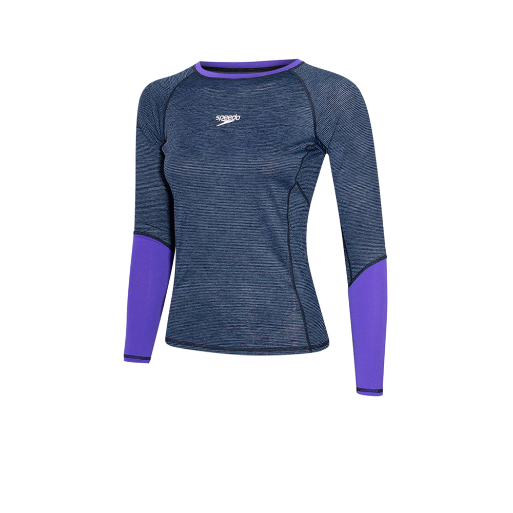 SPEEDO Casual Long Sleeves เสื้อรัชการ์ดผู้หญิง | การันตีของแท้ 100% | SUPERSPORTS