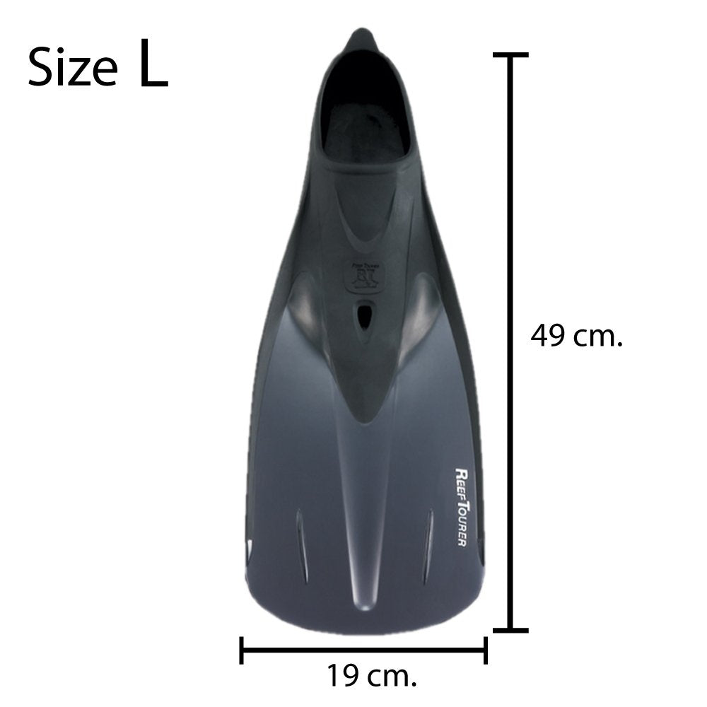 27% OFF on REEF TOURER ตีนกบ RF-12 Size L (43-44) สีดำ | SUPERSPORTS