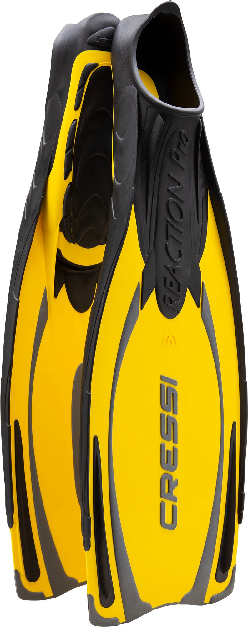 CRESSI Reaction Pro Fins Yellow/Silver | SUPERSPORTS