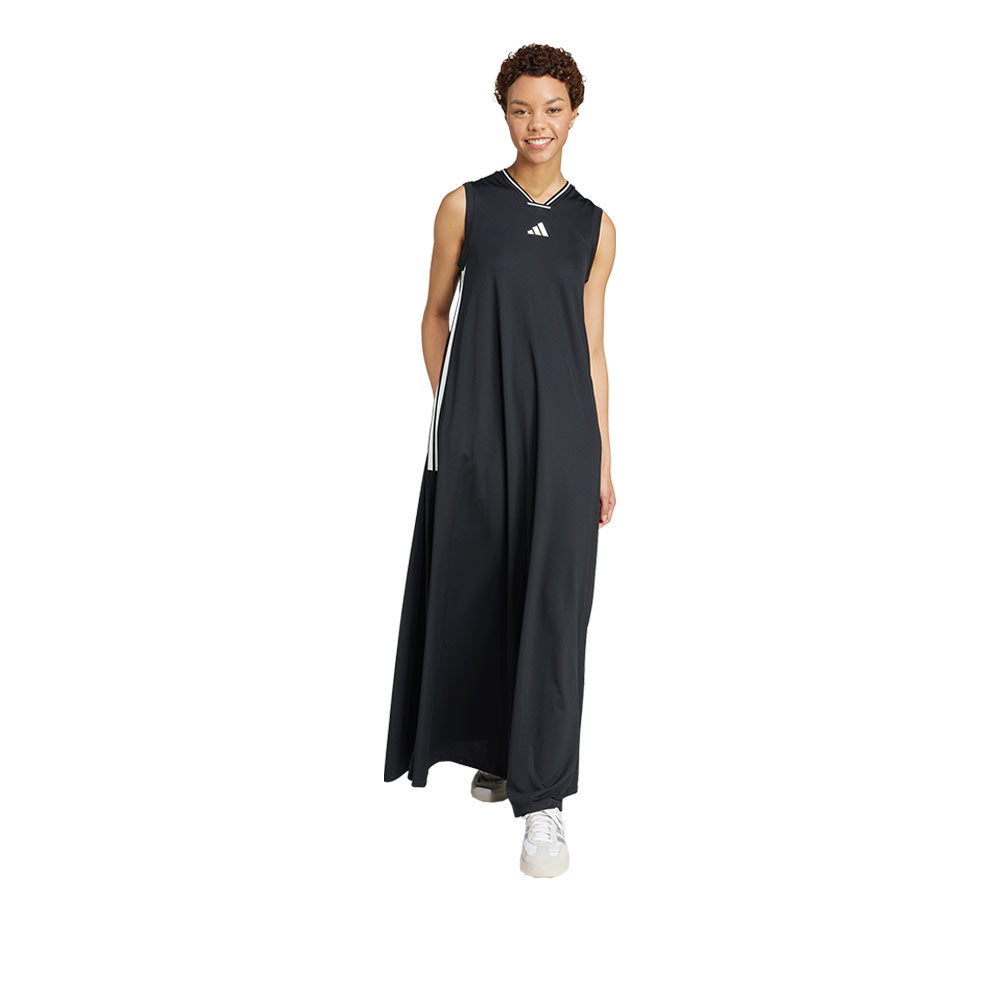 ADIDAS Tiro Cut 3-Stripes Soft Mesh Long เดรสผู้หญิง | การันตีของแท้ 100%
