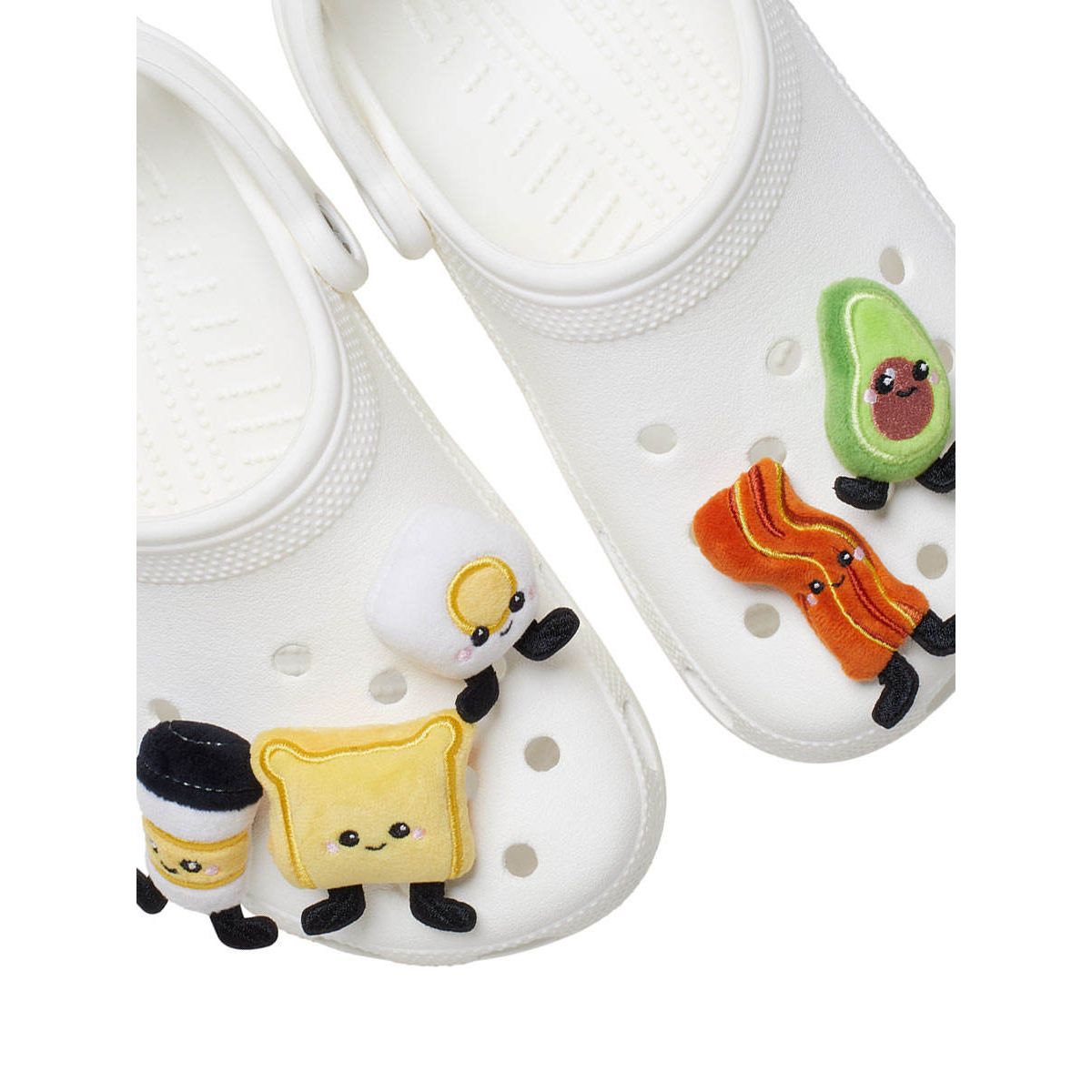 40% OFF on CROCS Jibbitz Fuzz Foods 5-Pack Shoes Charm | SUPERSPORTS