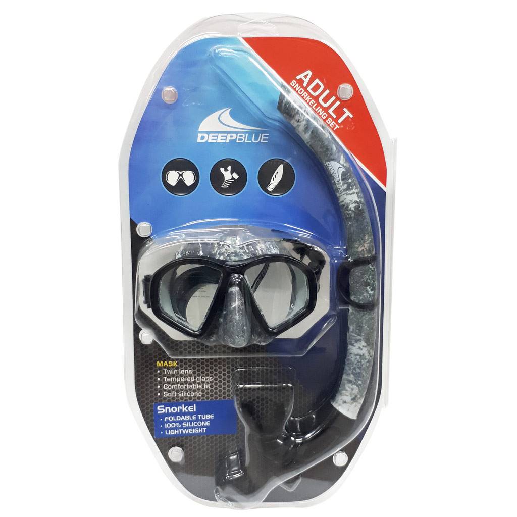 Deep Blue Covert Snorkeling Set Multi | SUPERSPORTS