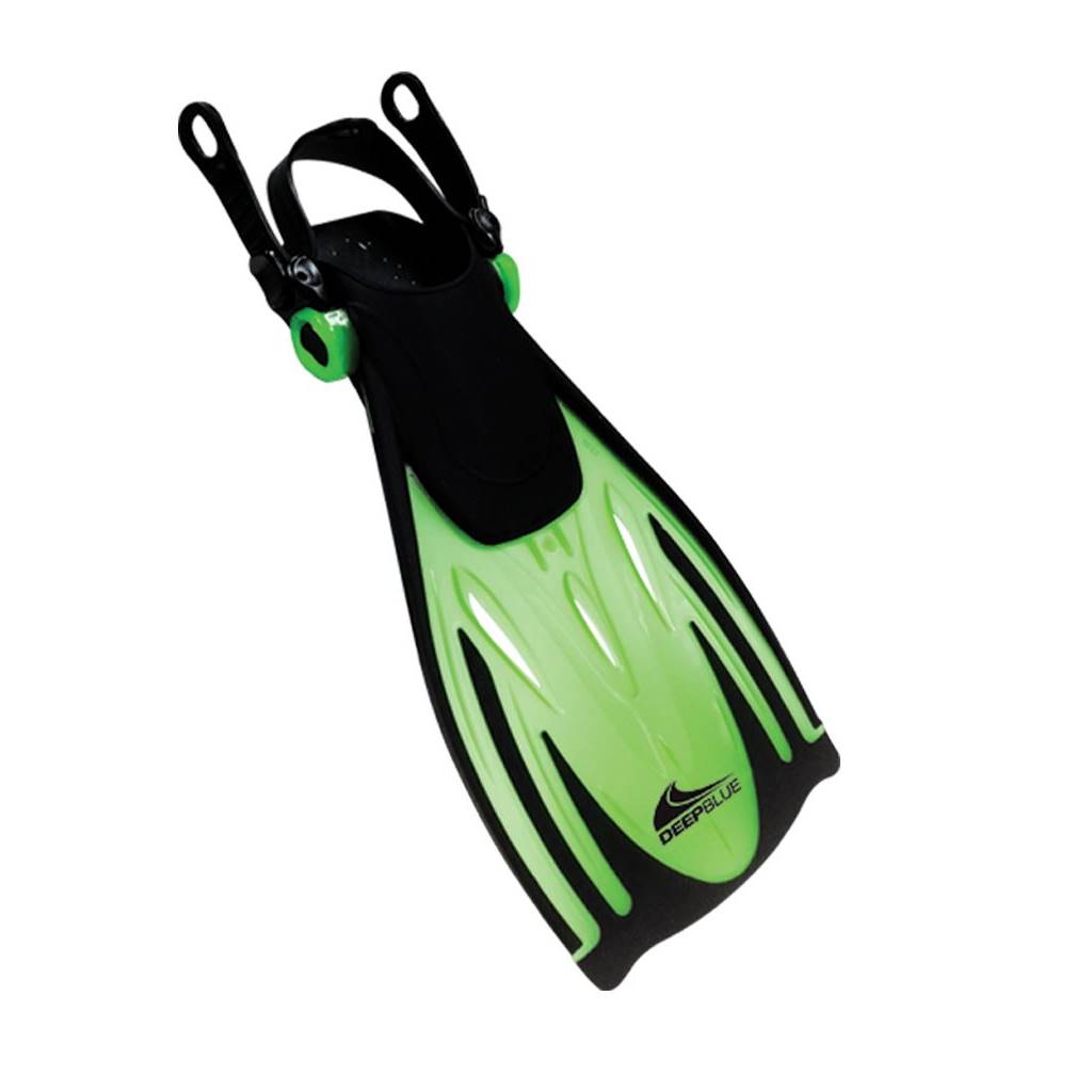 Deep Blue Speed1 Junior Fins Green | SUPERSPORTS