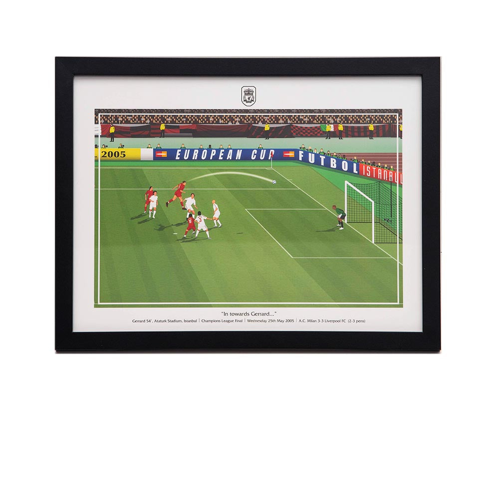 LFC Istanbul 2005 Framed Print | SUPERSPORTS