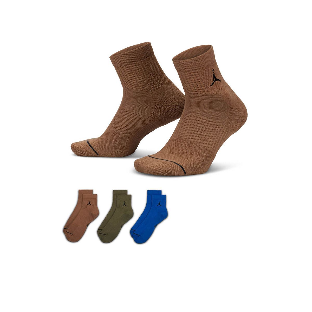 NIKE Jordan Everyday Ankle ถุงเท้าผู้ใหญ่ (แพ็ค 3 คู่) | ลดสูงสุด 70% ...