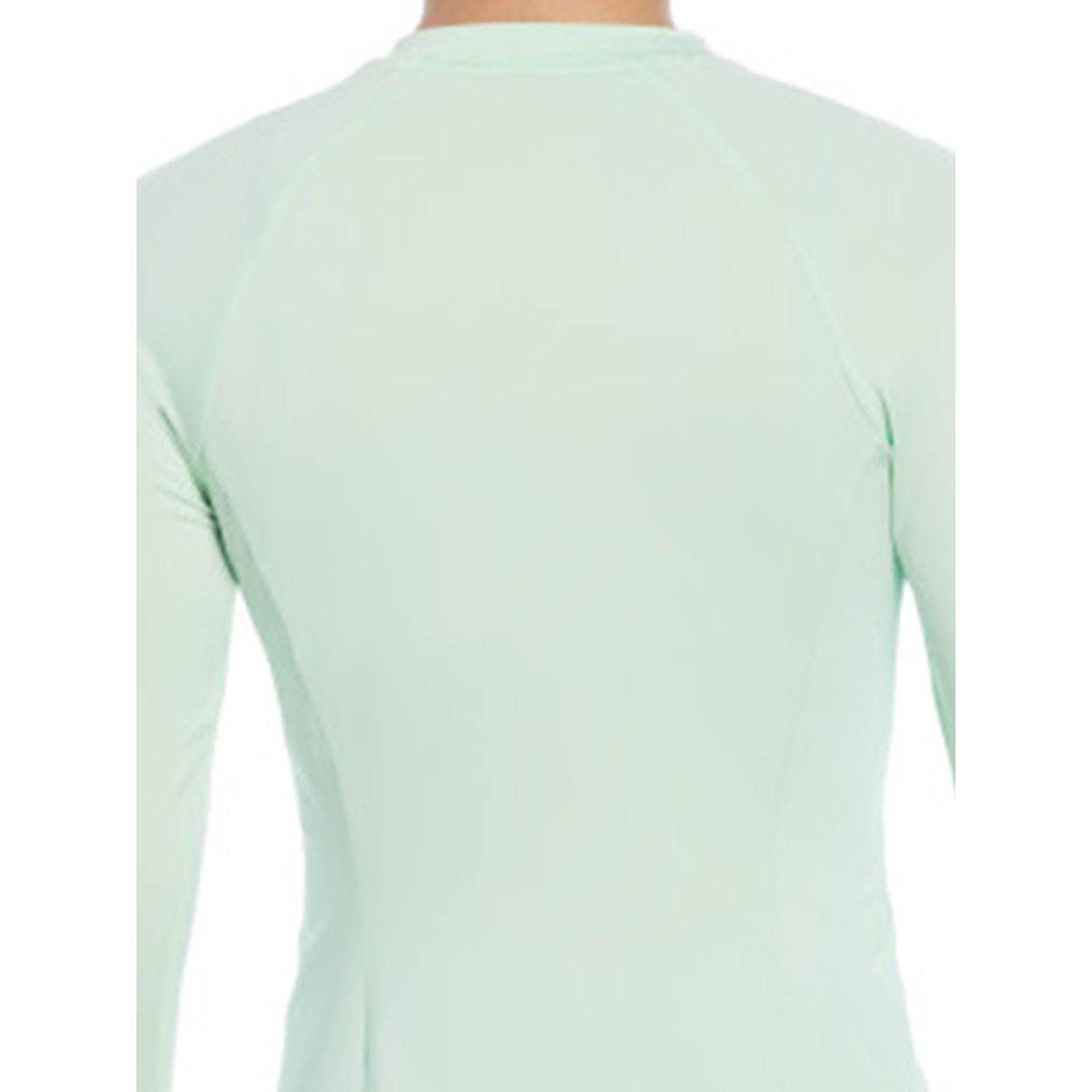 NIKE Logo Zip Long Sleeve Hydroguard เสื้อรัชการ์ดผู้หญิง | ลดสูงสุด 60 ...