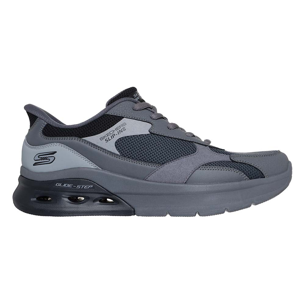 รองเท้าลำลอง SKECHERS Slip-ins BOBS Arc Waves 2.0 สีดำ