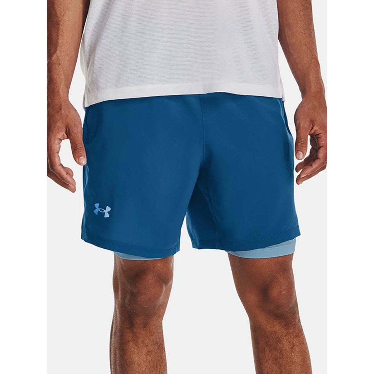 UNDER ARMOUR Launch Run 2-In-1 กางเกงวิ่งขาสั้นผู้ชาย | การันตีของแท้ ...